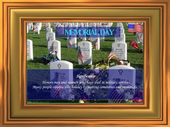 Memorial Day Origins & History | PPTX