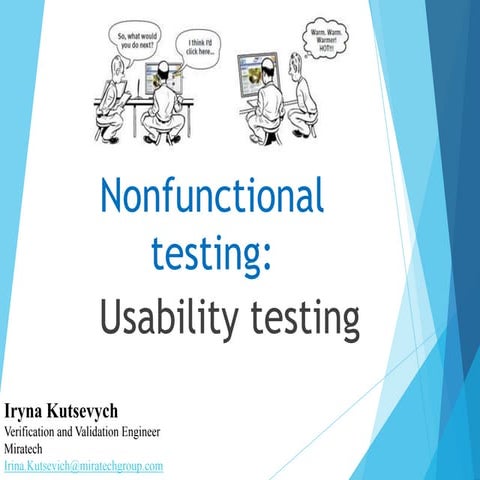 Usability testing | PPTX