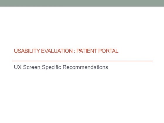 UCD Usability Evaluation Report | PDF