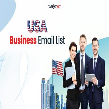 Secure USA Business Email List and Expand Your Global Presence Across ...