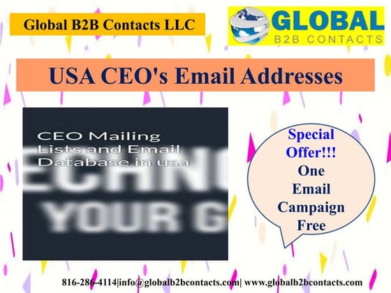 Japan cfo email addresses | PPT