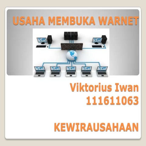 Contoh Proposal Usaha Warnet | PPTX