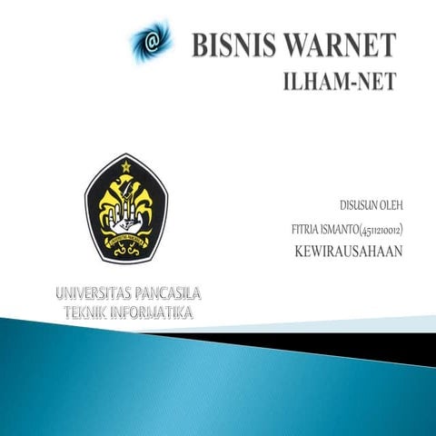 Usaha warnet ilham net | PPTX