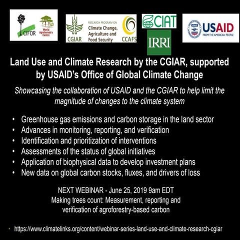USAID & CCAFS Low-Emission Rice Webinar: Options, ambition, feasibility ...