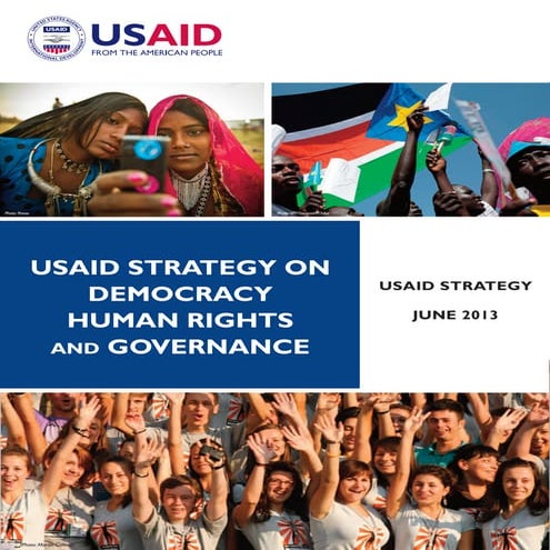 USAID STRATEGY ON DEMOCRACY HUMAN RIGHTS AND GOVERNANCE | PDF