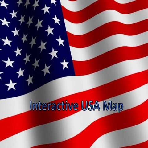 Usa interactive map | PPT
