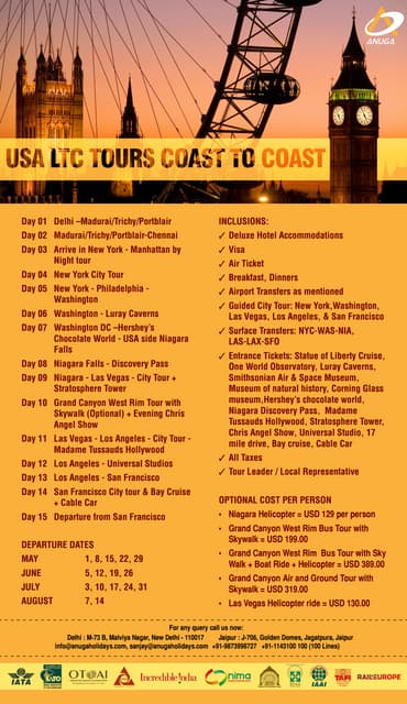 LTC LFC Tour Packages | PDF