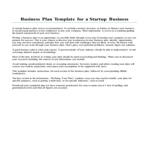 Kanan Farhat (380)business plan template | DOCX