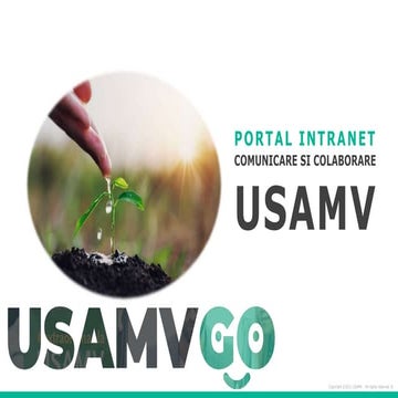 usamvgo campus virtual prezentare | PPT
