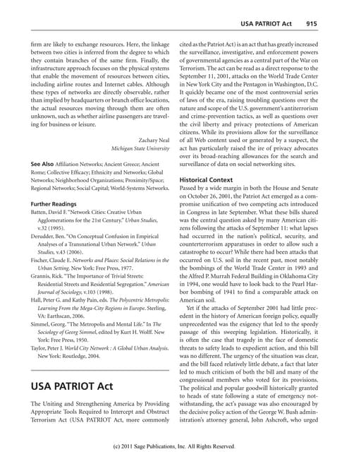 The patriot act | PPT