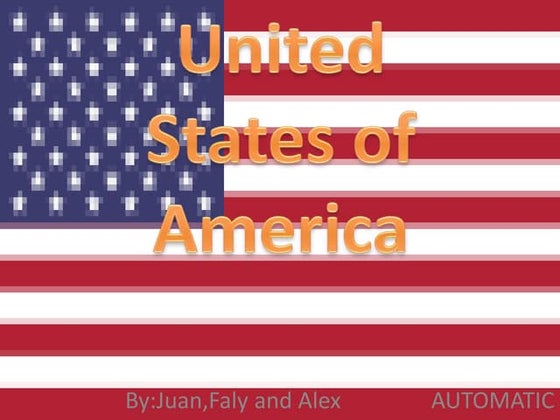 USA presentation | PPT