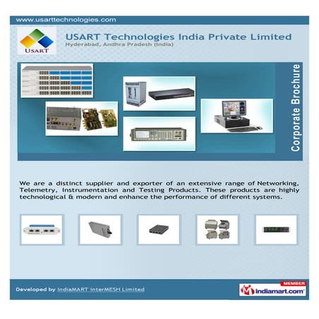 USART Technologies India Private Limited, Hyderabad, Networking | PDF
