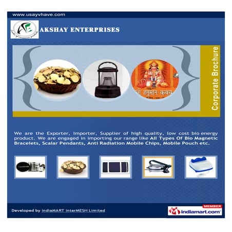 AKSHAY ENTERPRISES, Delhi, Branded Products | PDF
