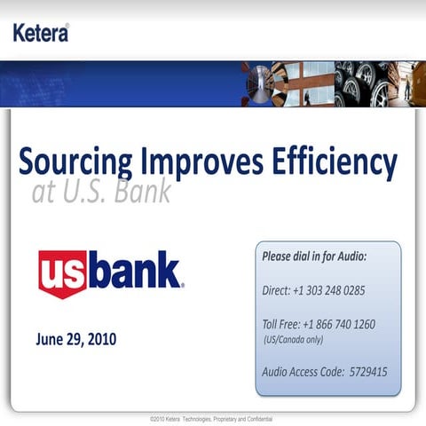 Us Bank Ketera Webinar Presentation | PDF