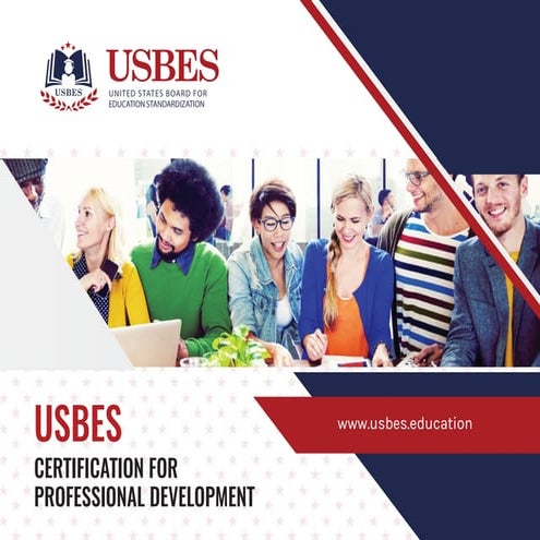 USBES CERTIFICATION FOR PROFESSIONAL DEVELOPMENT | PDF