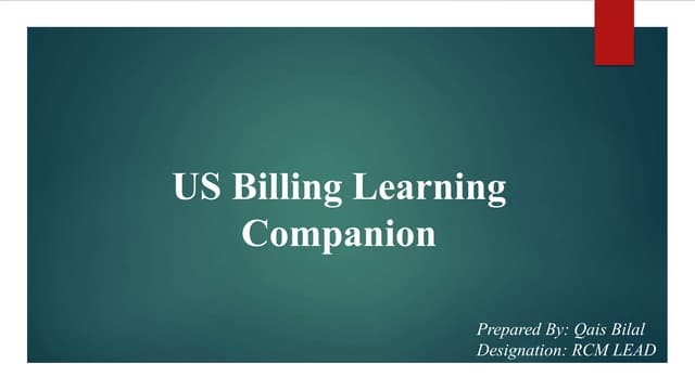 medical billing training notes | PDF