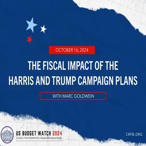 US Budget Watch 2024: The Fiscal Impact of the Harris and Trump ...