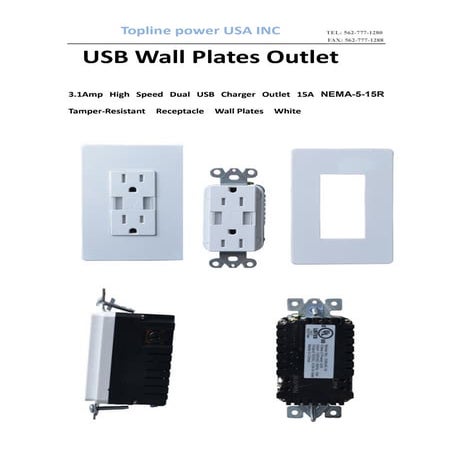 Usb wall plates_outlet | PDF