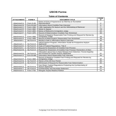 Uscis forms 031210[1] | PDF