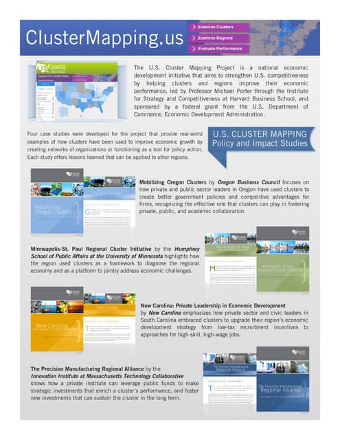 Cluster Mapping project | PDF