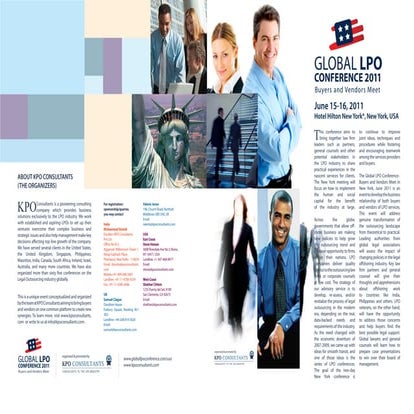 Global LPO Conference - New York - Brochure | PDF