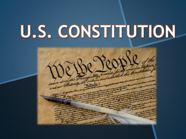 Constitution for kids | PPT