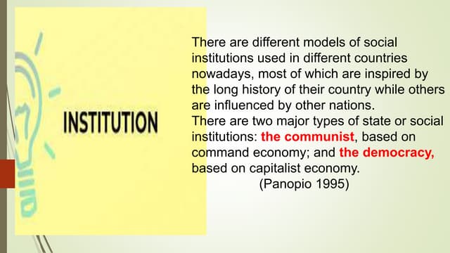 UCSP_Q2_WEEK 1_Forms and Functions of State and Non-state Institutions.pptx