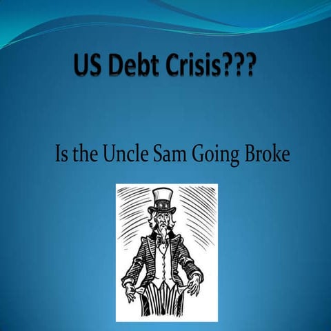 Us debt crisis | PPT