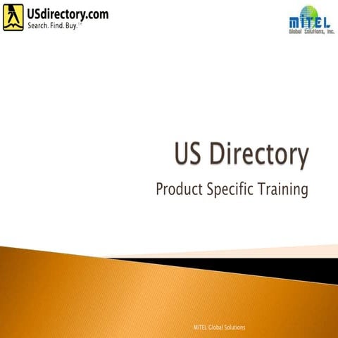 Us Directory Pst | PPTX