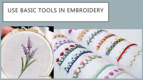 Basic Hand Stitches | PPT