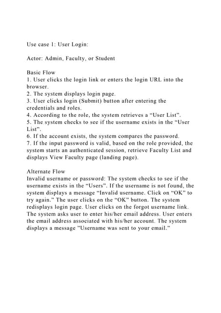 Functional requirements | PDF