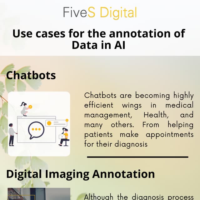 AI to annotate healthcare data common use cases | PDF