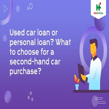 Presentation on car loan | PPTX