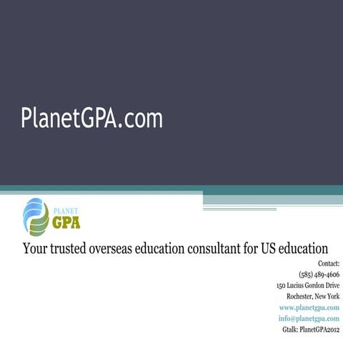 Intro to US colleges and universities | PPT