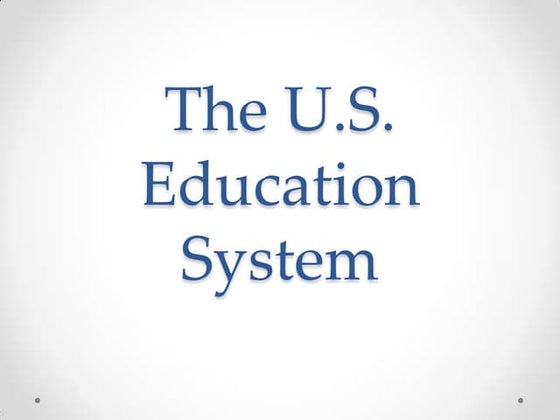 Education in the USA | DOC | College Planning | College Education