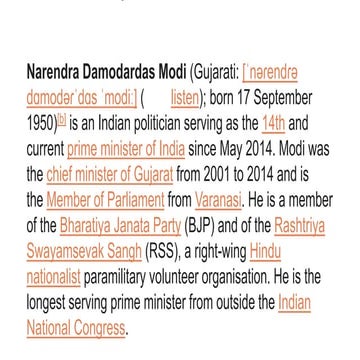Narendra Modi Biography- Early Life, Education, Family and Political ...