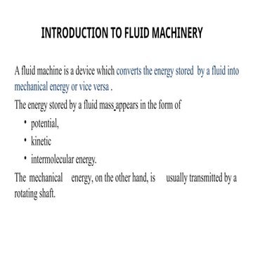 slide on fluid mechanics - Me 2201 - fluid | PPTX