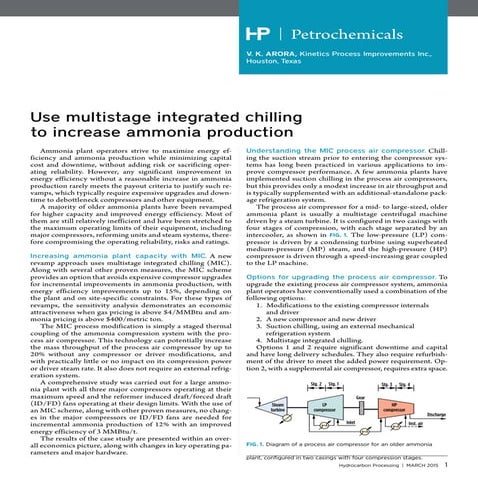 Use mic to increase ammonia production | PDF