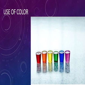 use of color | PPT