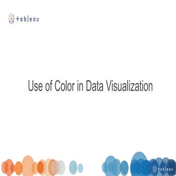 The Impact of Color in Visualizations | PPTX