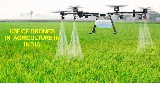Drone technology in agriculture | PPTX