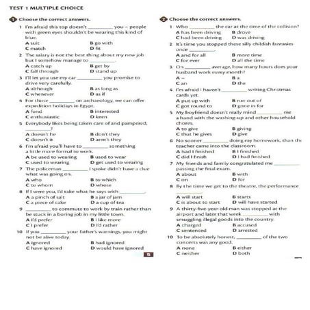 Use of English - exercises | PDF