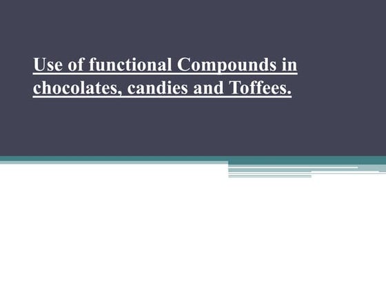 Chocolate & cocoa | PPT
