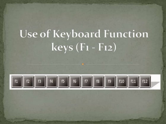 Introduction to keyboarding & document processing_PPT1.pptx | Computer Peripherals | Computing