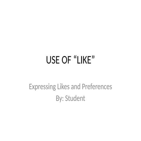 EXPRESSING LIKE AND DISLIKE ppt.pdf