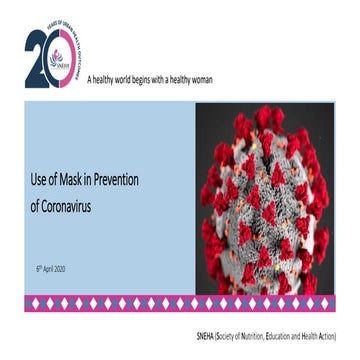Use of Mask in Prevention of Coronavirus | PDF