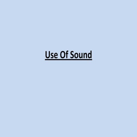 Sound | PPTX