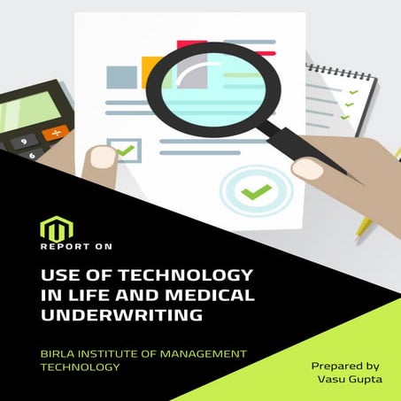 Use of technology in life and medical underwriting | PDF | Life ...