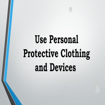Rule 1080: Personal Protective Equipment (PPE) OSH Standards | PPTX