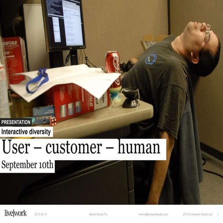 User customer Human | PPTX